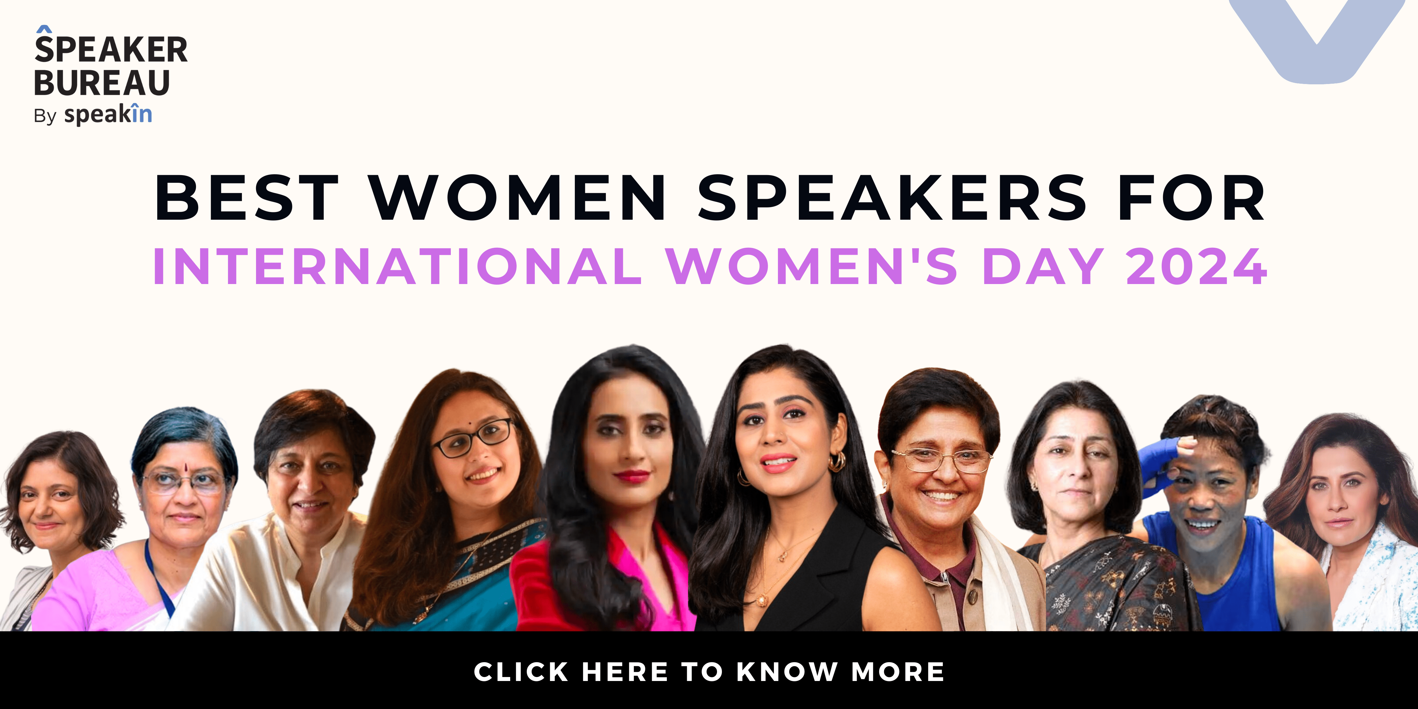 Best women speakers for IWD 2024