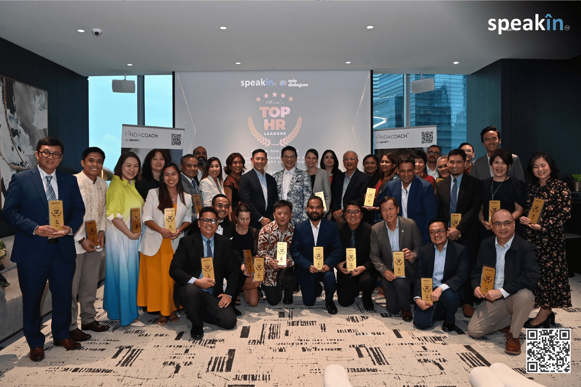 SpeakIn celebrated Asia's Top HR Leaders 2024 in Singapore.