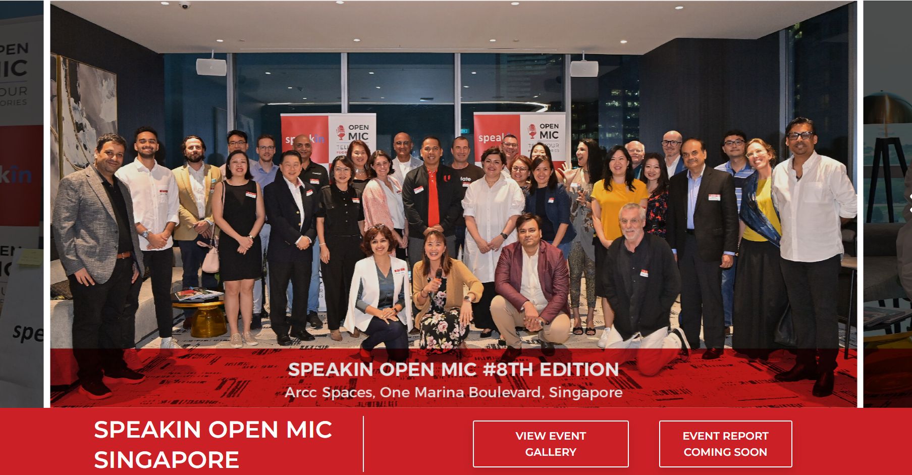 SPEAKIN’S FLAGSHIP OPEN MIC EXPERIENCE COMES TO SINGAPORE